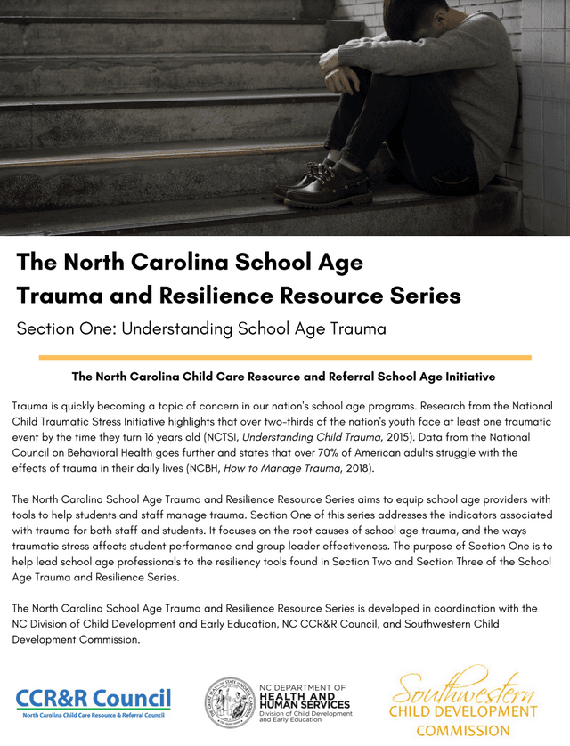 NC School Age Trauma Resource Series - Section 1: Understanding School ...